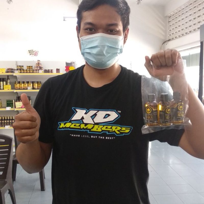Minyak Terapi Aura - Sawan, Sakit Saraf, Kebas-kebas